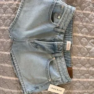 PacSun | Shorts | Pacsun Light Blue Jamie Micro Short | Poshmark
